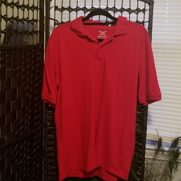 Faded Glory | Shirts | Faded Glory Mens Red Polo Shirt | Poshmark